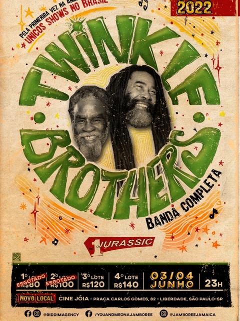 PELA PRIMEIRA VEZ NO BRASIL TWINKLE BROTHERS - Planeta Reggae